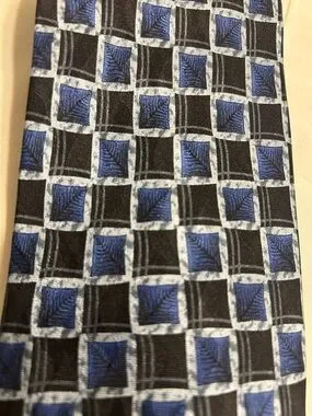 Louis Roth | Accessories | Louis Roth Blue Black Xl Tie 66 | Poshmark